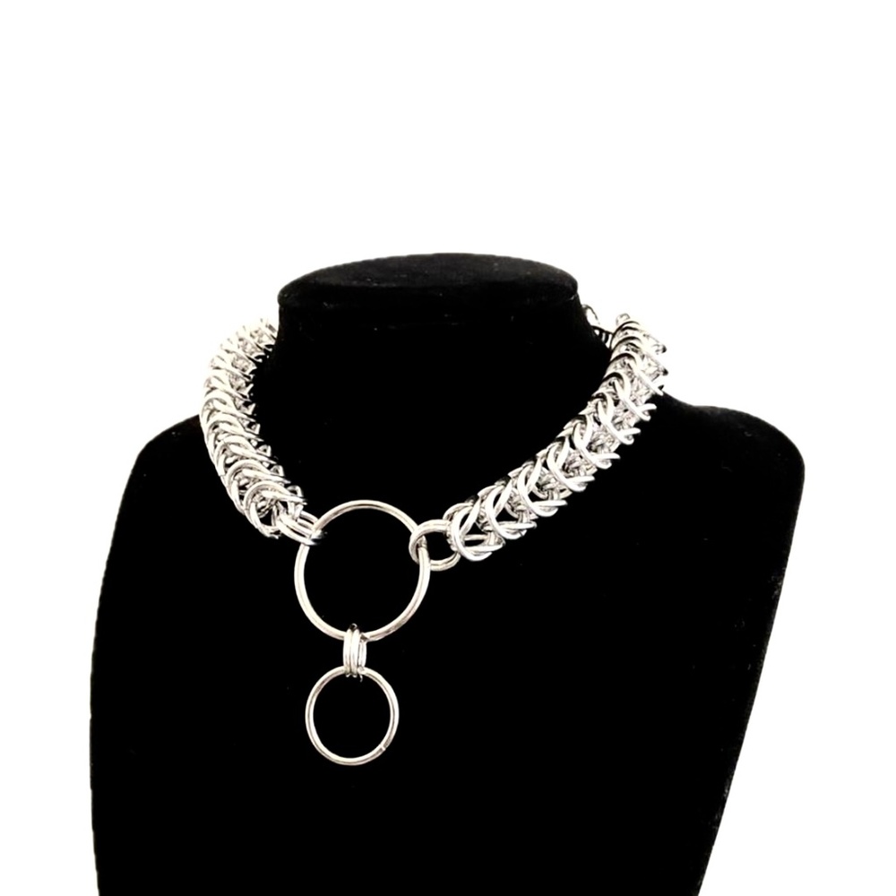 Custom Made By Hand Byzantine Double O Ring Chainmail… - Gem